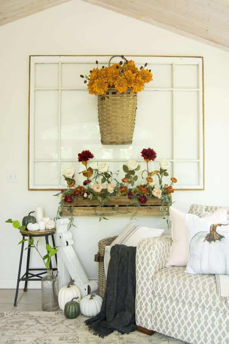 Cozy Fall Decor with Florals | + 12 Fall Home Tours - Grace In My Space