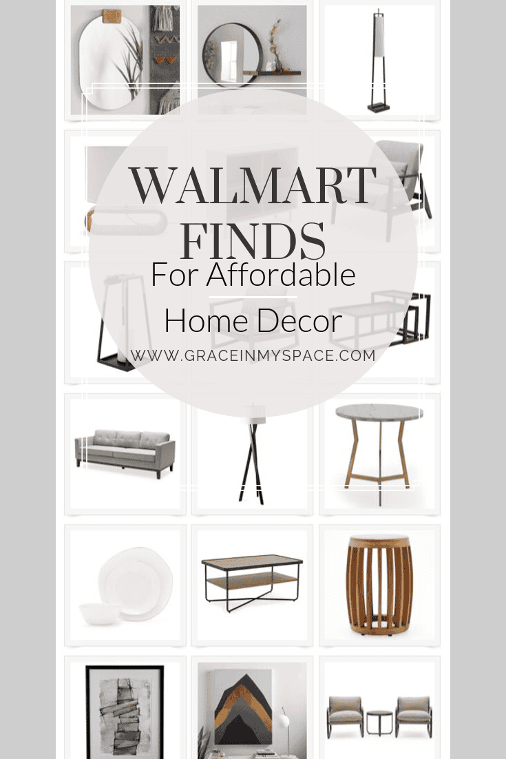 Walmart Finds for Affordable Home Decor - Grace In My Space