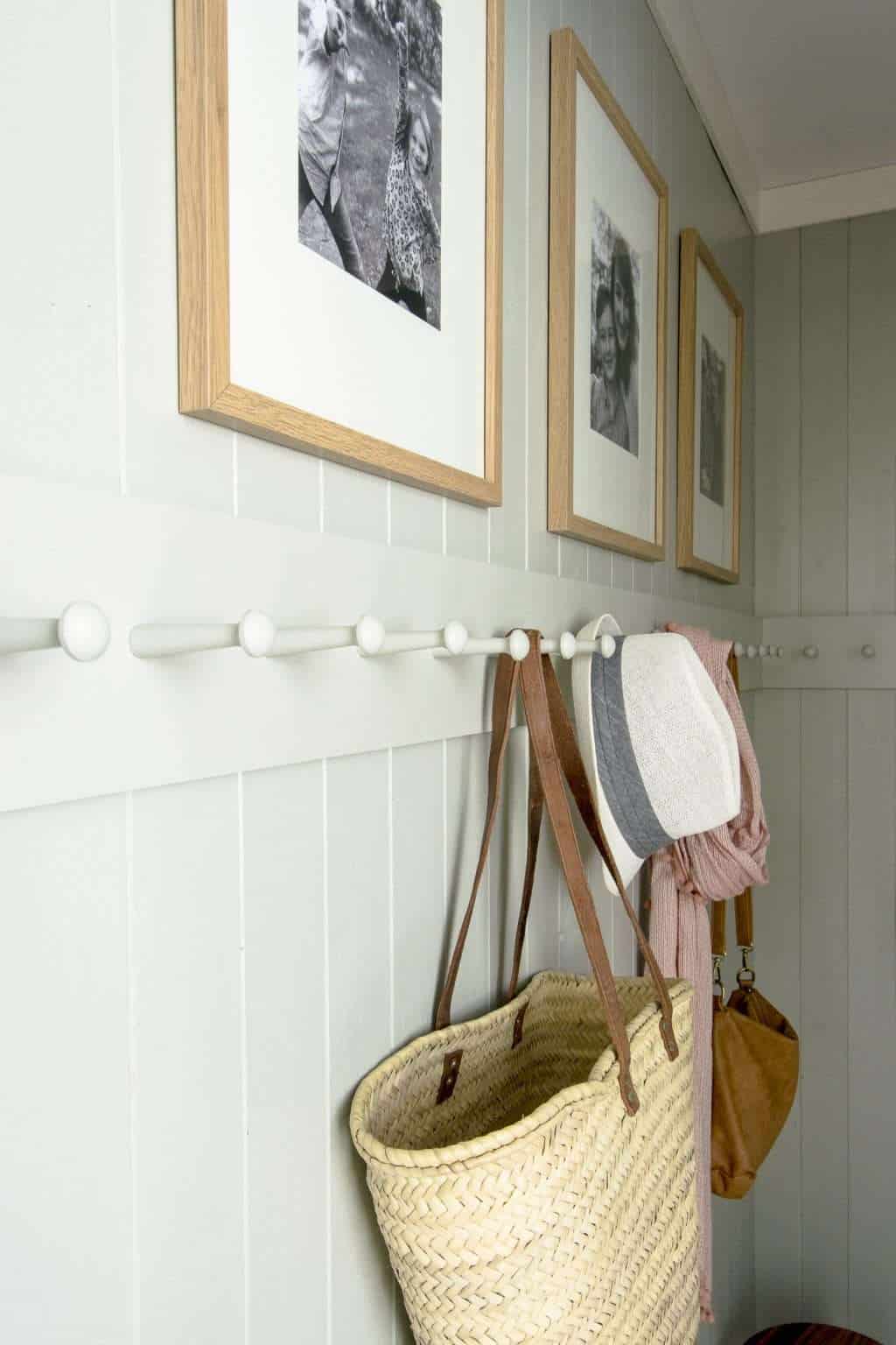 How to Make a Wooden Peg Rack with Shaker Pegs - Grace In My Space