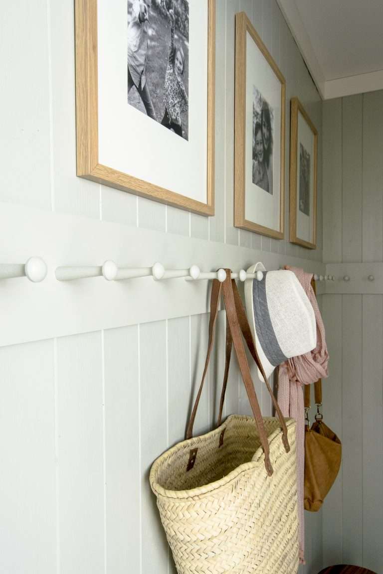 How to Make a Wooden Peg Rack with Shaker Pegs - Grace In My Space