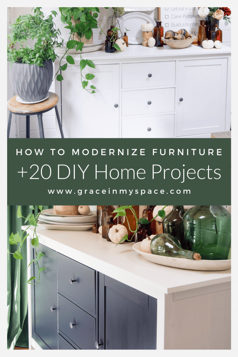 20 DIY Home Projects for Beginners - Grace In My Space