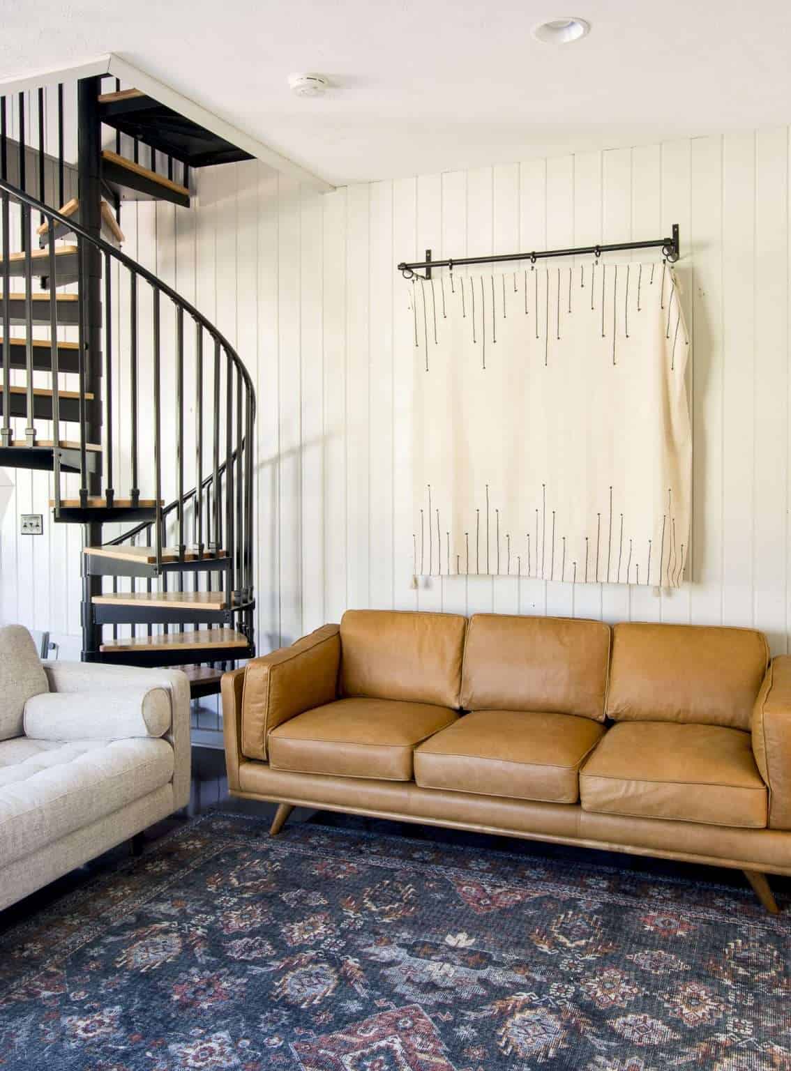 How to Hide a Mini Split Masked As Wall Art - Grace In My Space