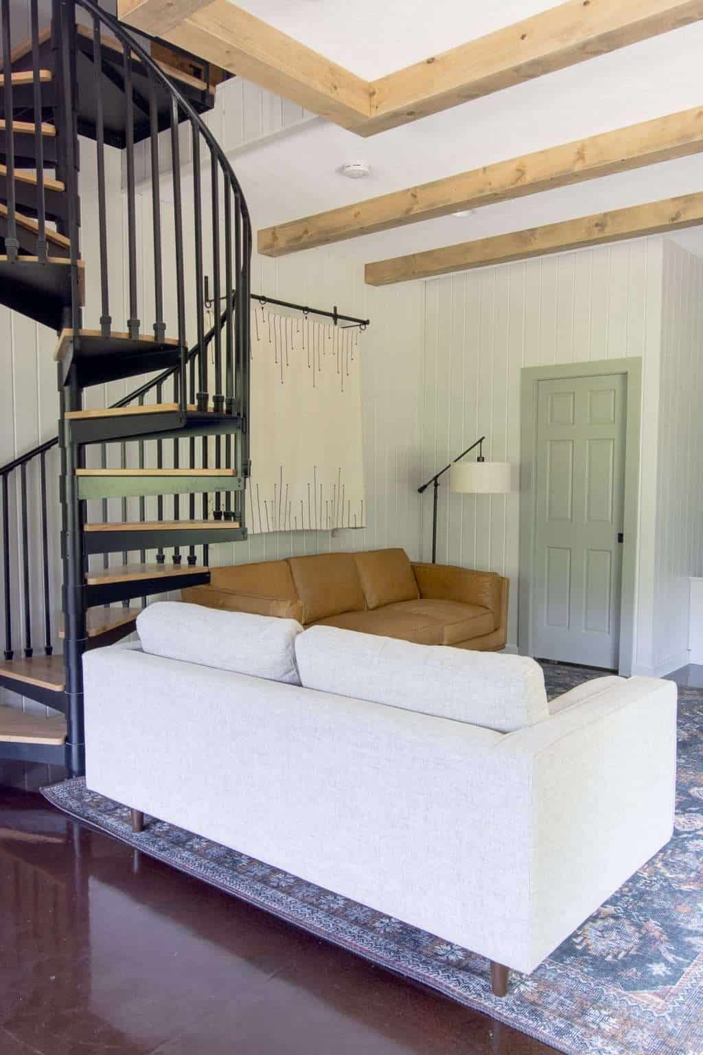 DIY Wood Beams Tutorial | Guest House Ceiling - Grace In My Space