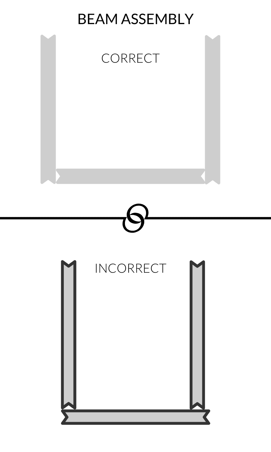 How to Make a Faux Wood Beam Door Header - Grace In My Space