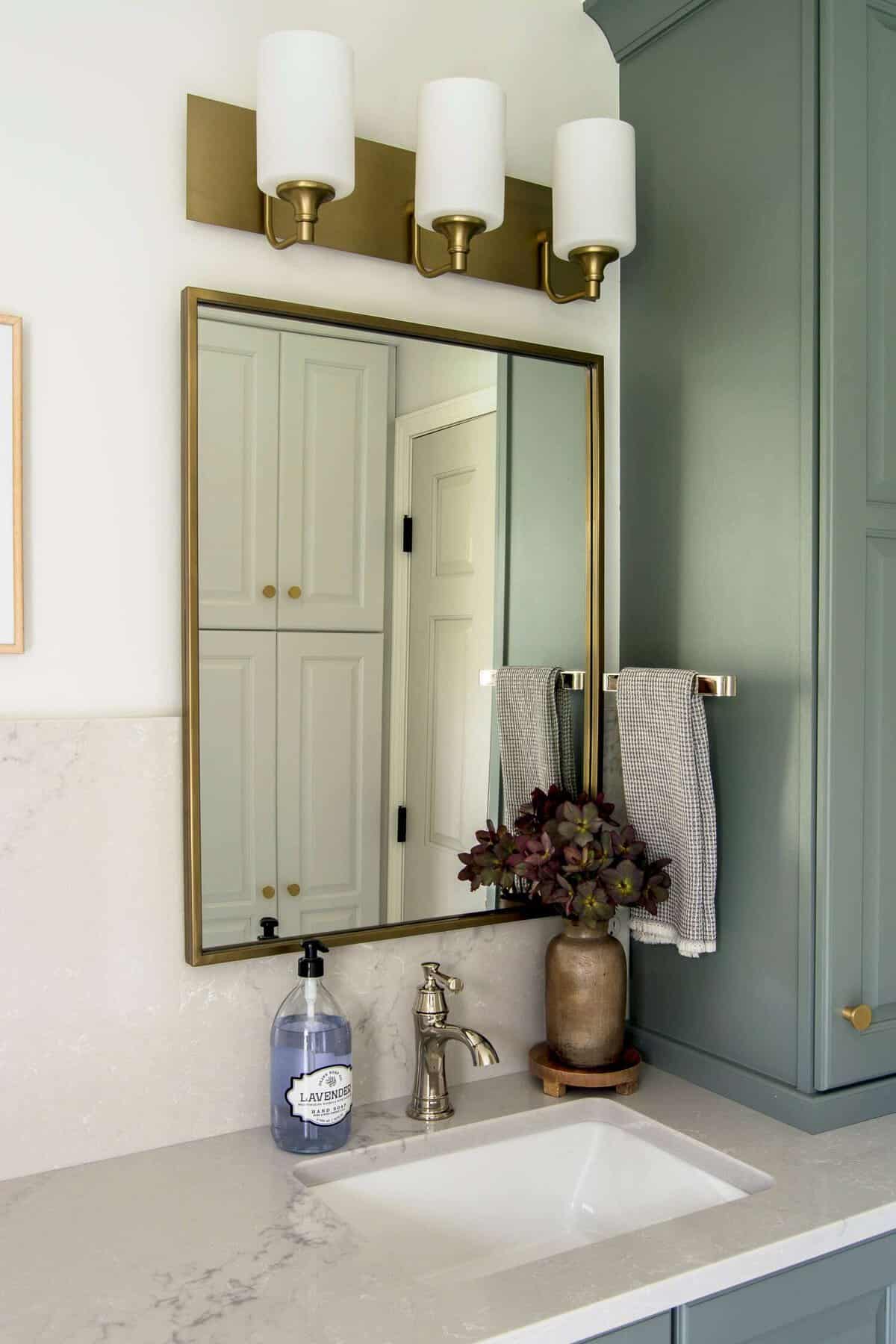 How to Mix Metals in Bathroom Finishes - Grace In My Space