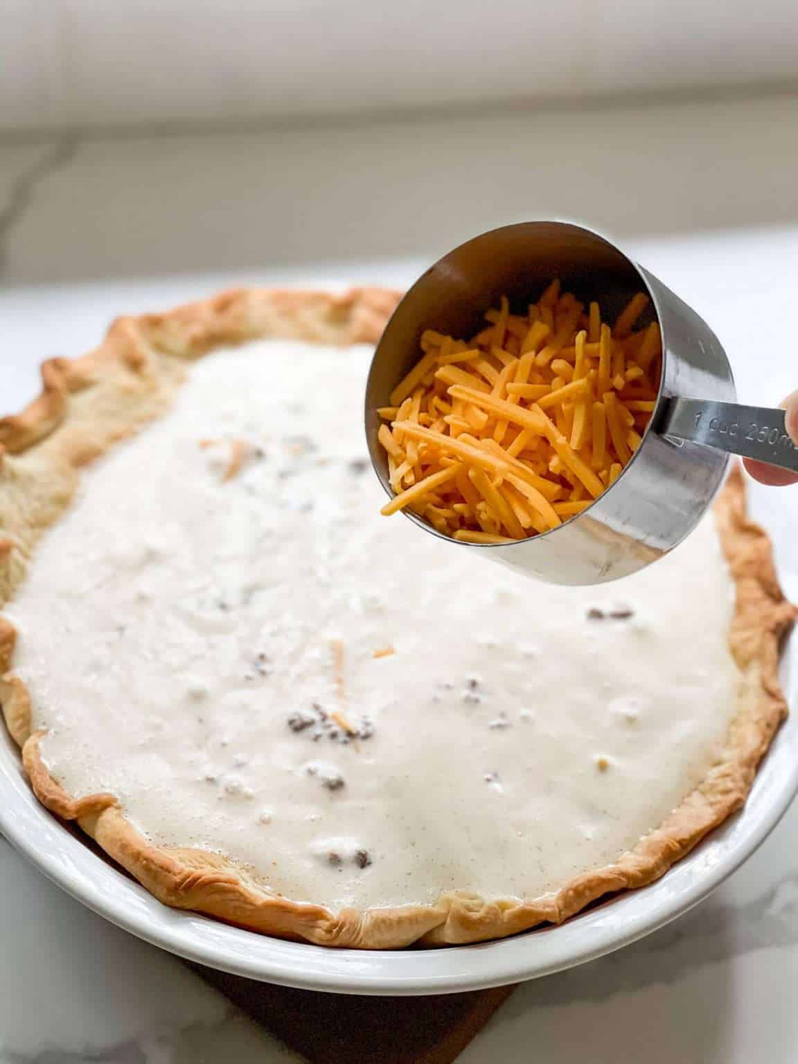 Taco Quiche Recipe | A Simple Weeknight Dinner - Grace In My Space