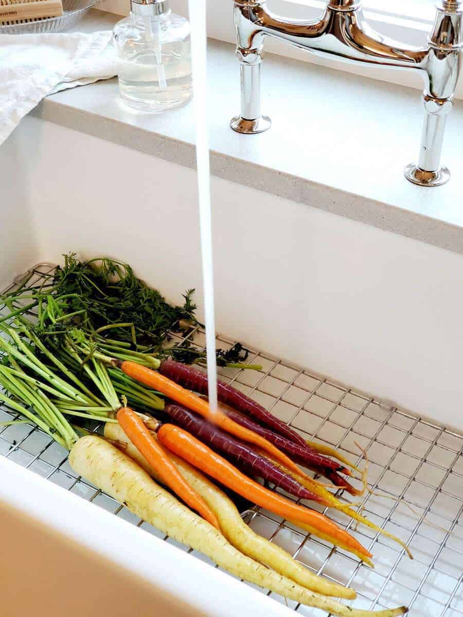 Roasted Tri Color Carrots Recipe with Maple Honey Glaze - Grace In My Space