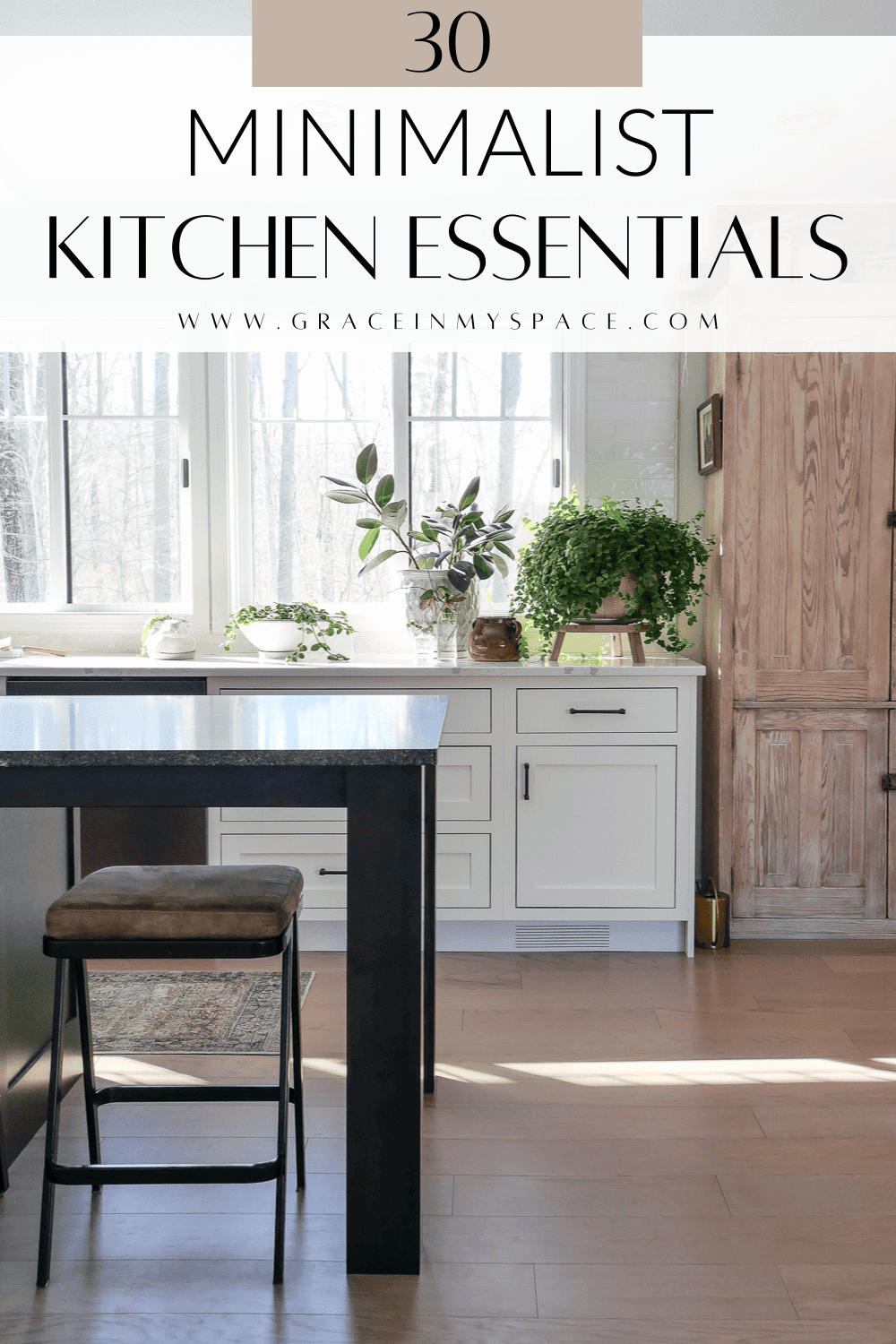 30 Minimalist Kitchen Essentials For Daily Living {What You Actually ...