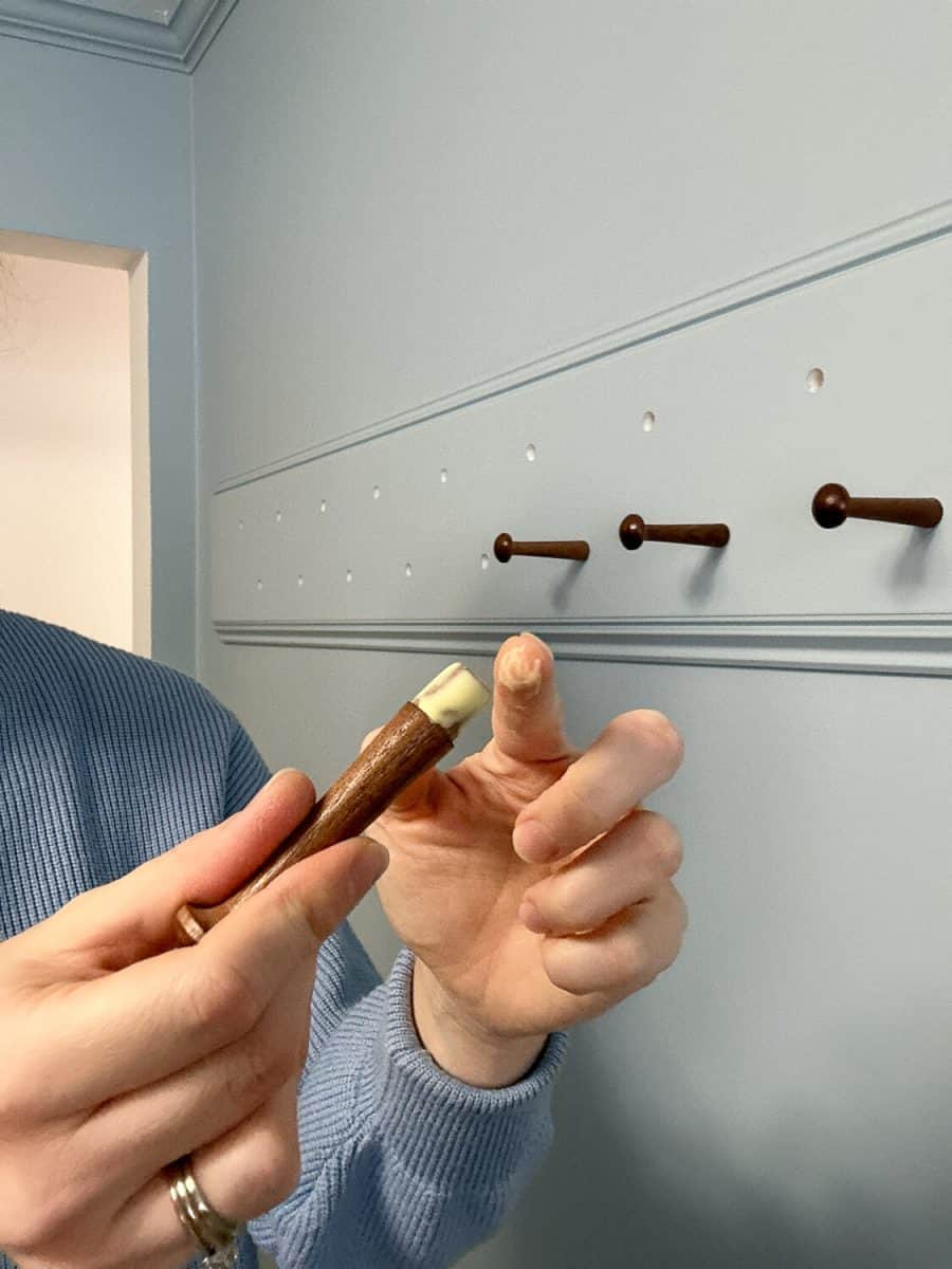 Easiest Way to Make a Custom Peg Rail Yourself - Grace In My Space