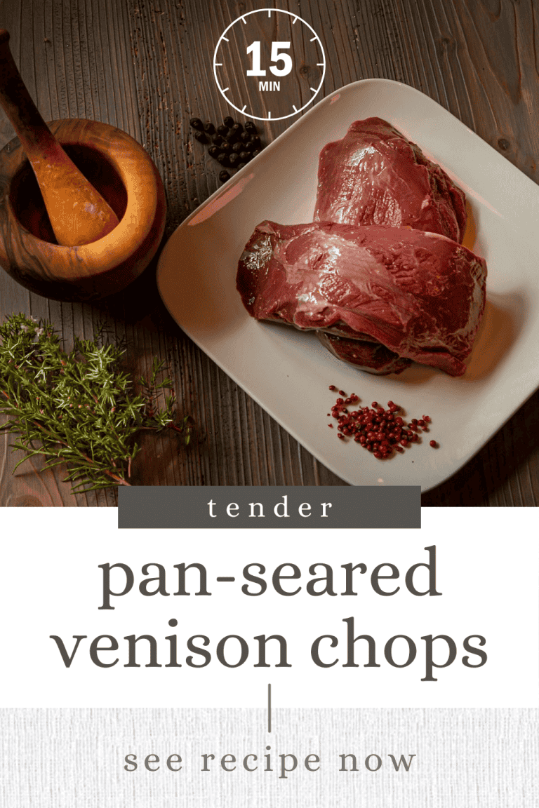 Tender Pan-Seared Venison Chops Recipe in 15 Minutes - Grace In My Space