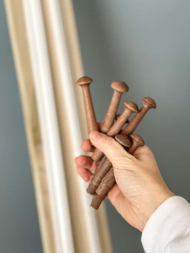 Easiest Way to Make a Custom Peg Rail Yourself - Grace In My Space