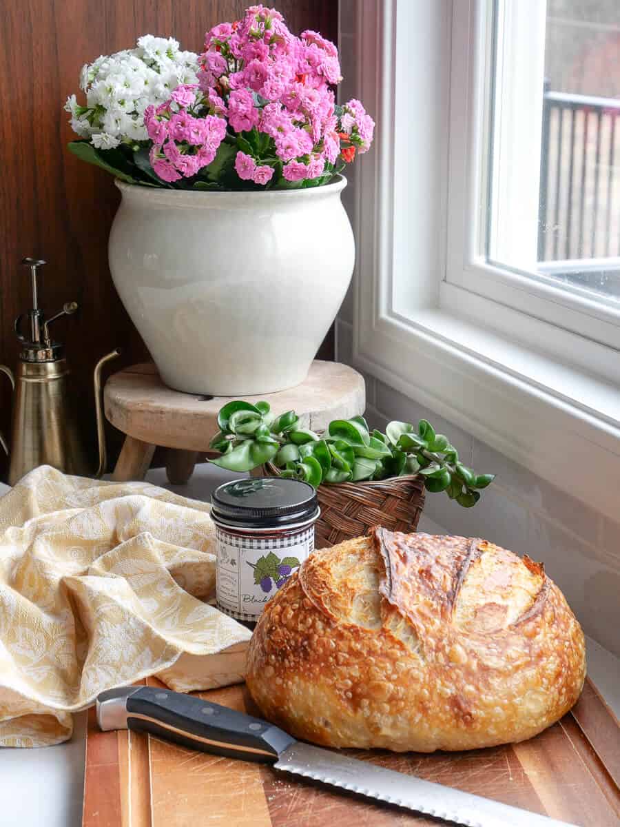 Easiest Rustic Sourdough Artisan Loaf - Grace In My Space
