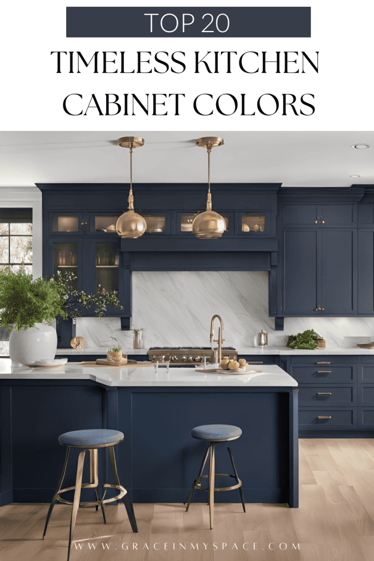 The Ultimate Guide to Choosing a Timeless Kitchen Cabinet Color - Grace ...
